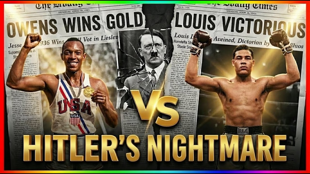 Jesse Owens & Joe Louis: The Athletes Who HUMILIATED Hitler - YouTube
