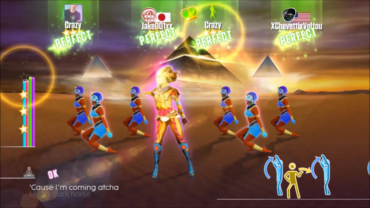 [PS4] Just Dance 2015 - Dark Horse - 100% Perfect - YouTube