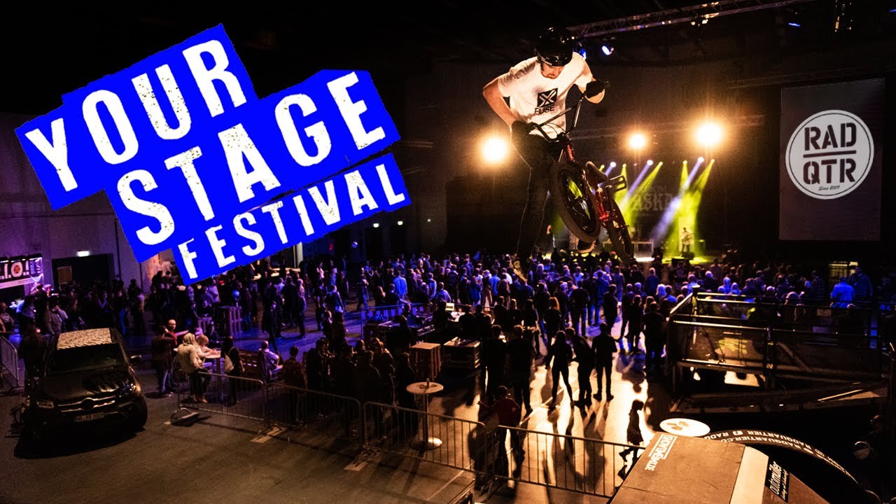 Bmx & Mtb Freestyle Show at Yourstage Festival 2020 | RadQuartier Show ...