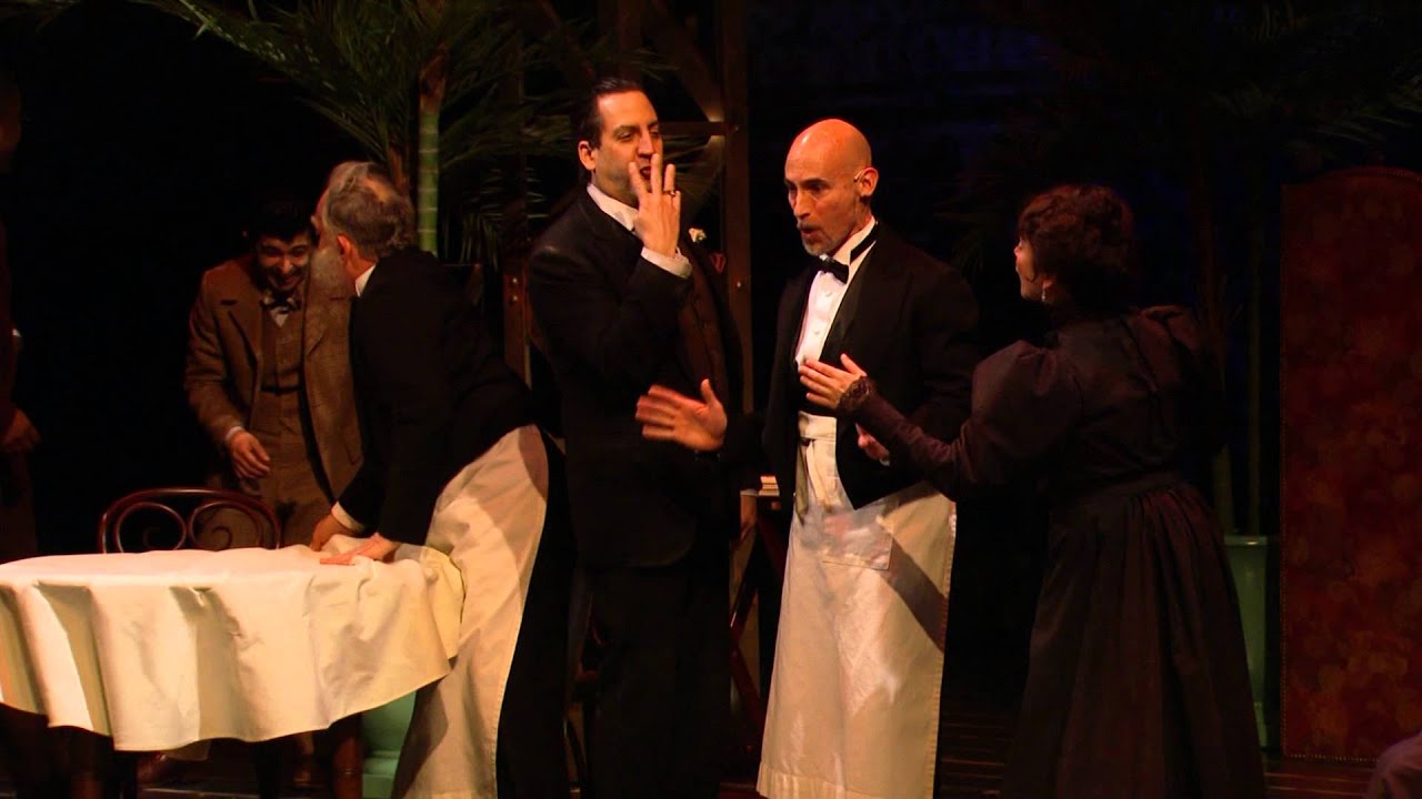The Matchmaker - restaurant scene (Goodman Theatre) - YouTube