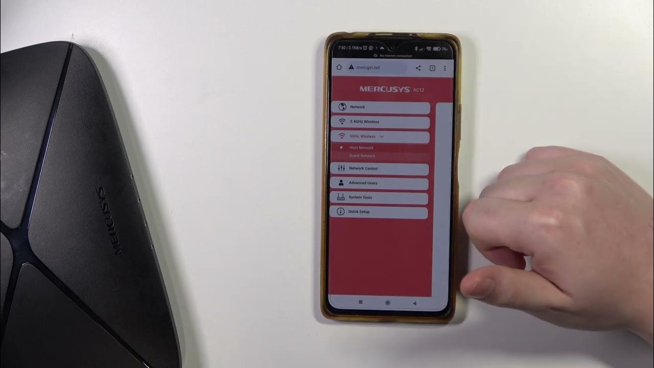 How To Change WIFI Password In Mercusys AC12 - YouTube
