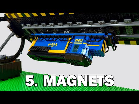 LEGO Trains vs Tilting Tracks...