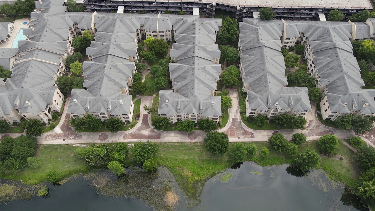 Overhead view from Pond - YouTube