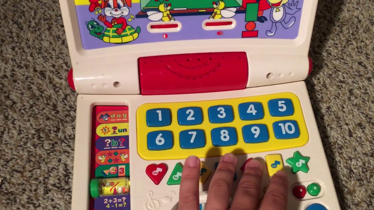 Vtech Little Smart PC Fun Plus - YouTube