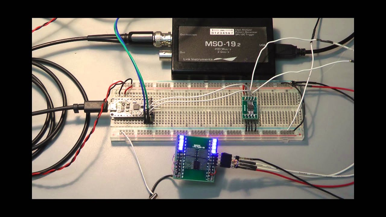 Mso 19 I2c Advanced Triggering Tutorial Youtube