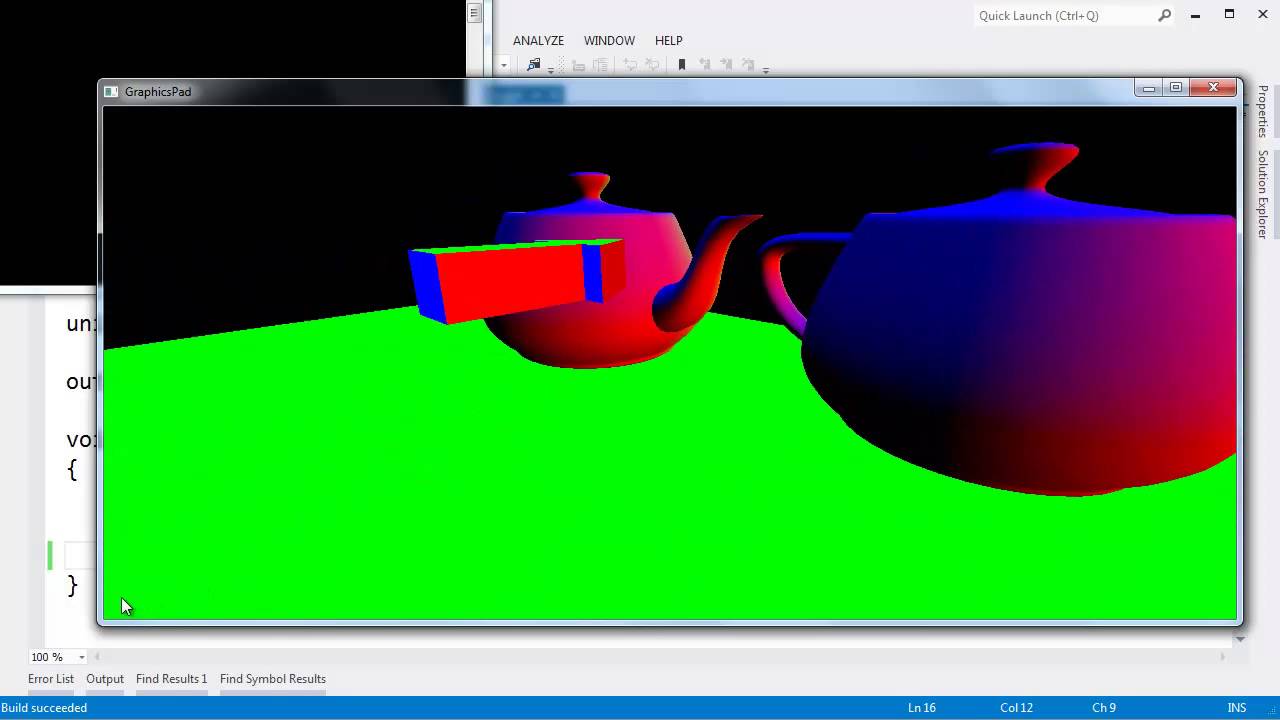 Vertex Position Normal Color - YouTube