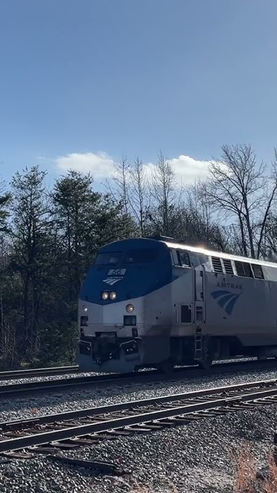 Amtrak 194 passing Lorton VA with a nice Hybrid K5LA on P42DC 56 - YouTube