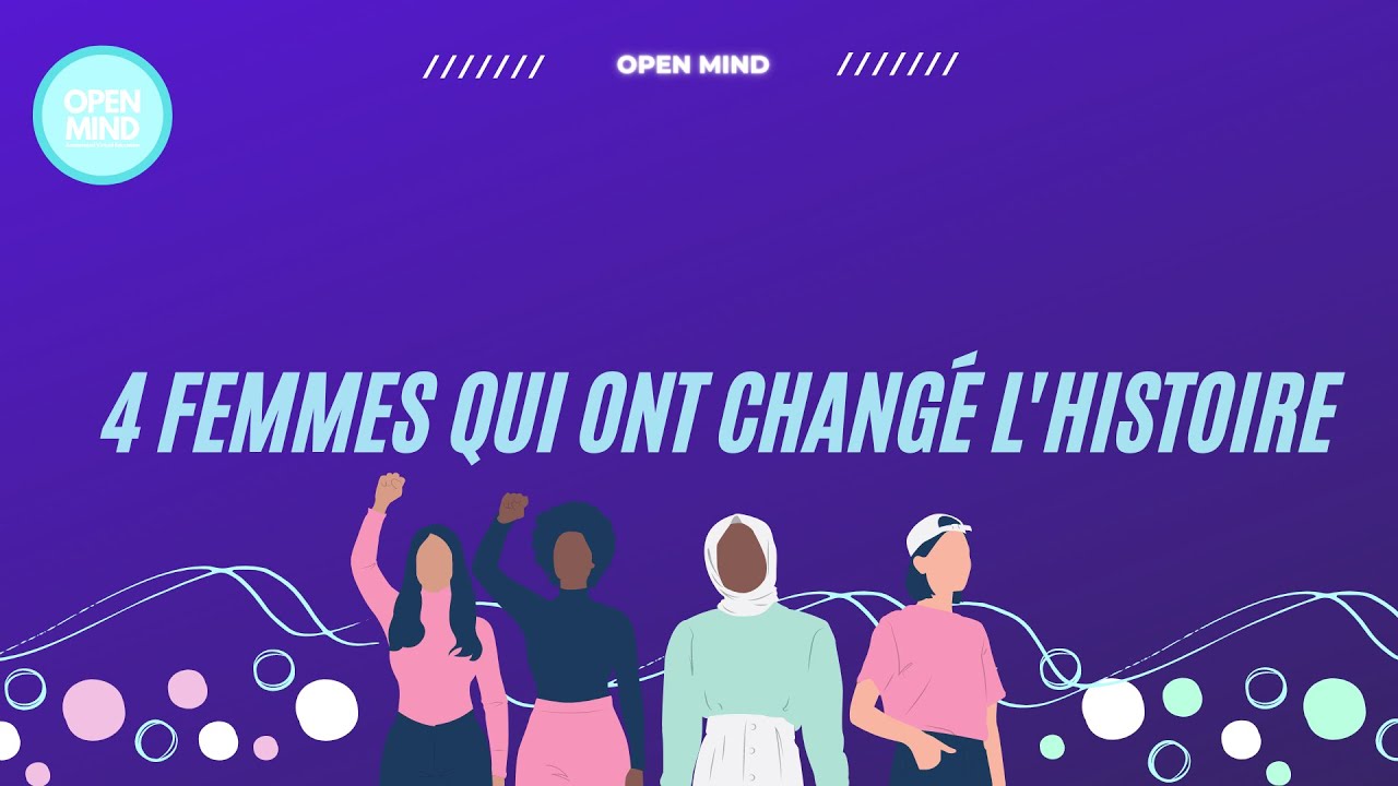 4 femmes qui ont changé l'histoire. 4 women who changed the world. Easy ...