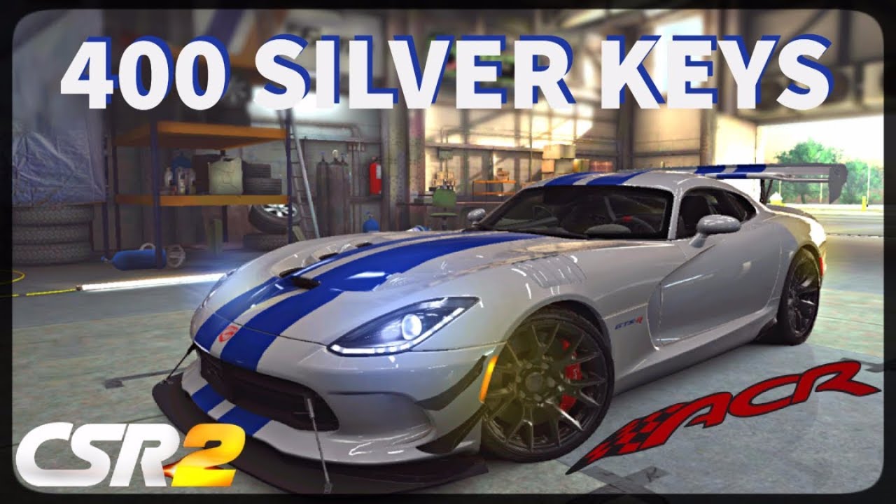 CSR Racing 2 - 10x Viper ACR Extreme Aero - 400 Silver Keys - Can i get ...