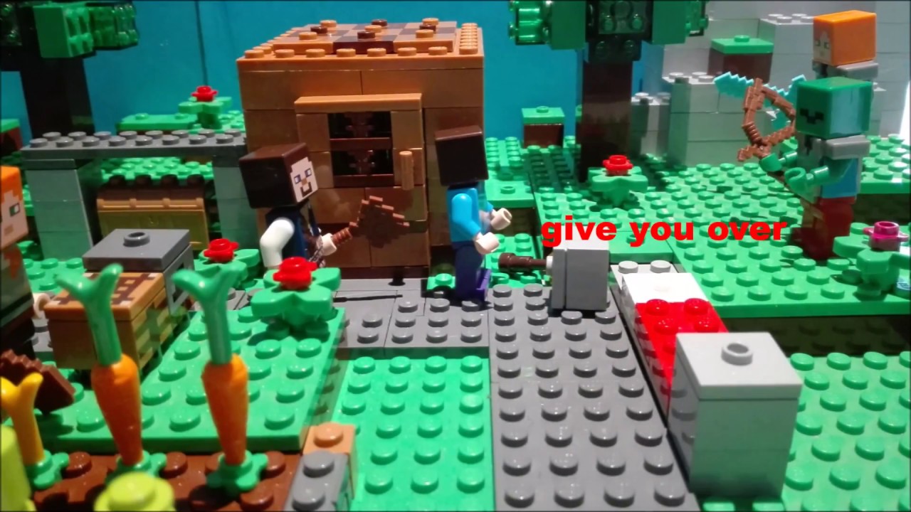 lego minecraft pro vs noob - YouTube