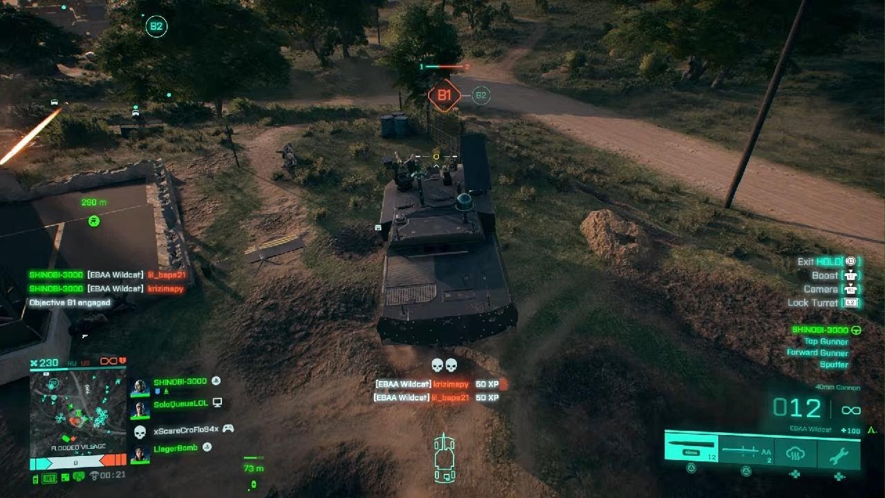 Battlefield 2042 EBAA Wildcat Gameplay - YouTube