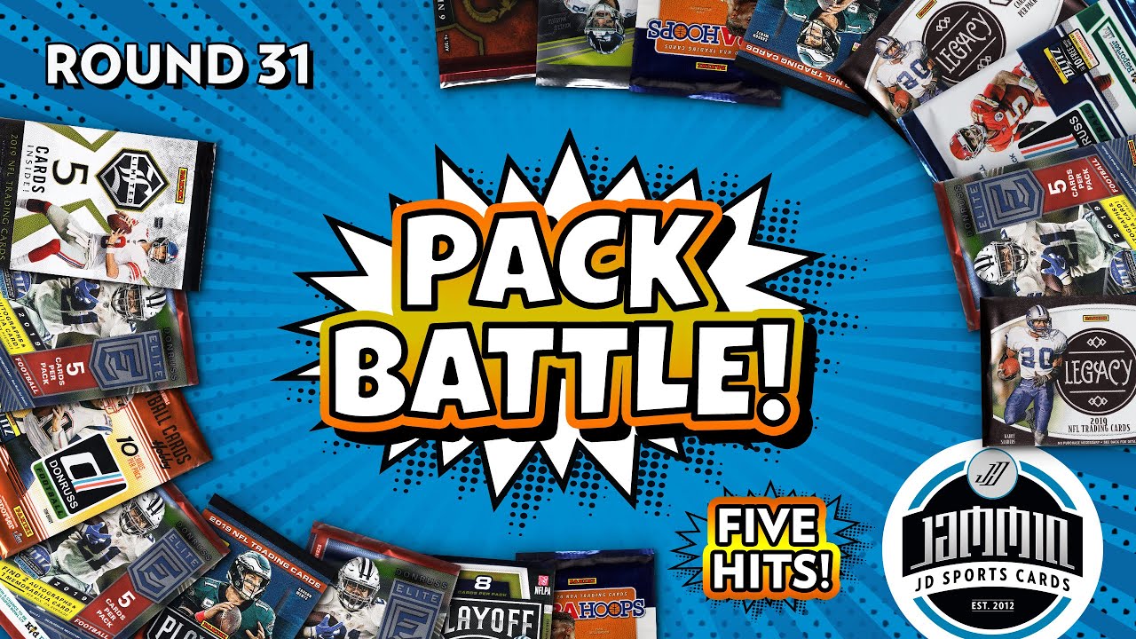 Pack Battle EP. 31 | Random Football Card Hobby Pack Opening | 5 Hits ...