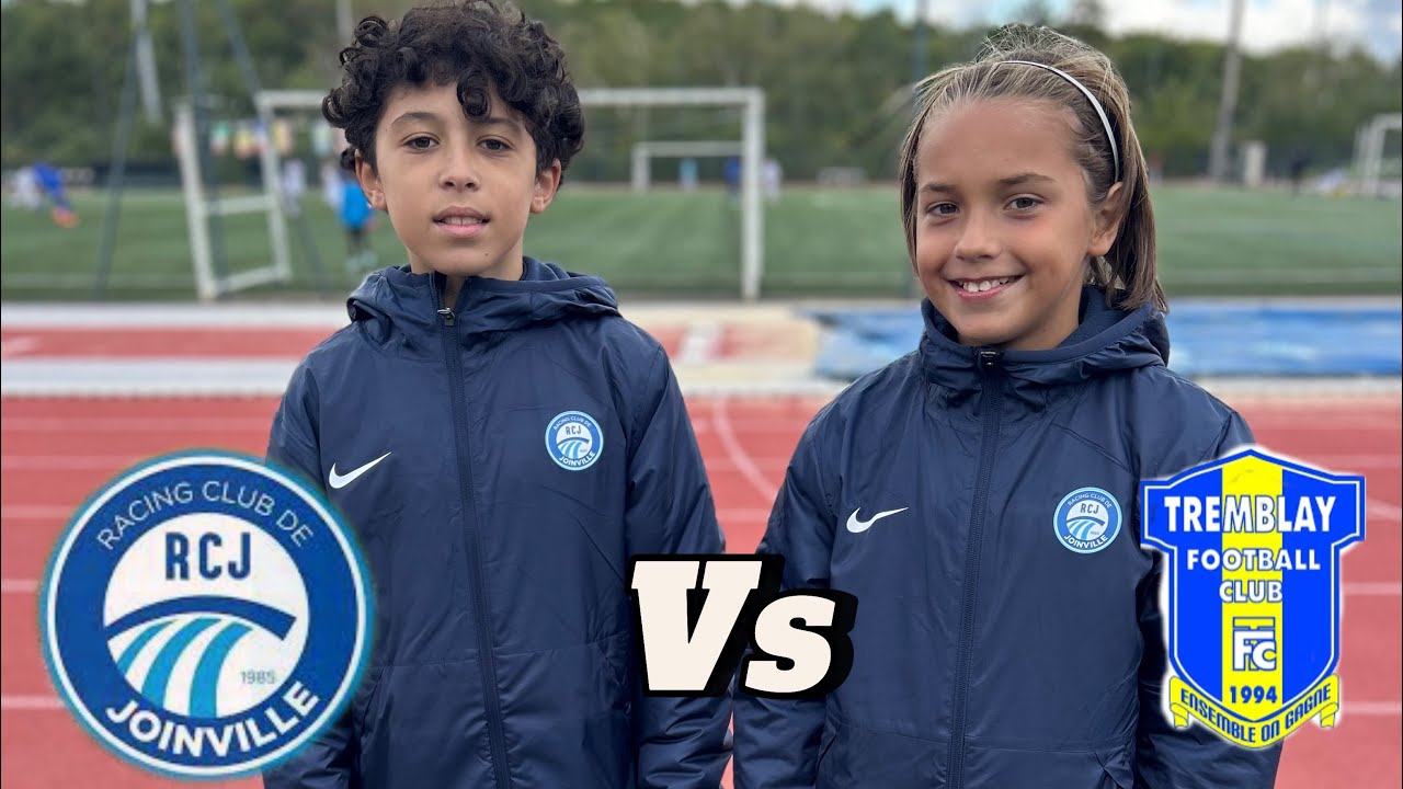 RC Joinville U12 Vs Tremblay fc 1/2 #liamfoot - YouTube