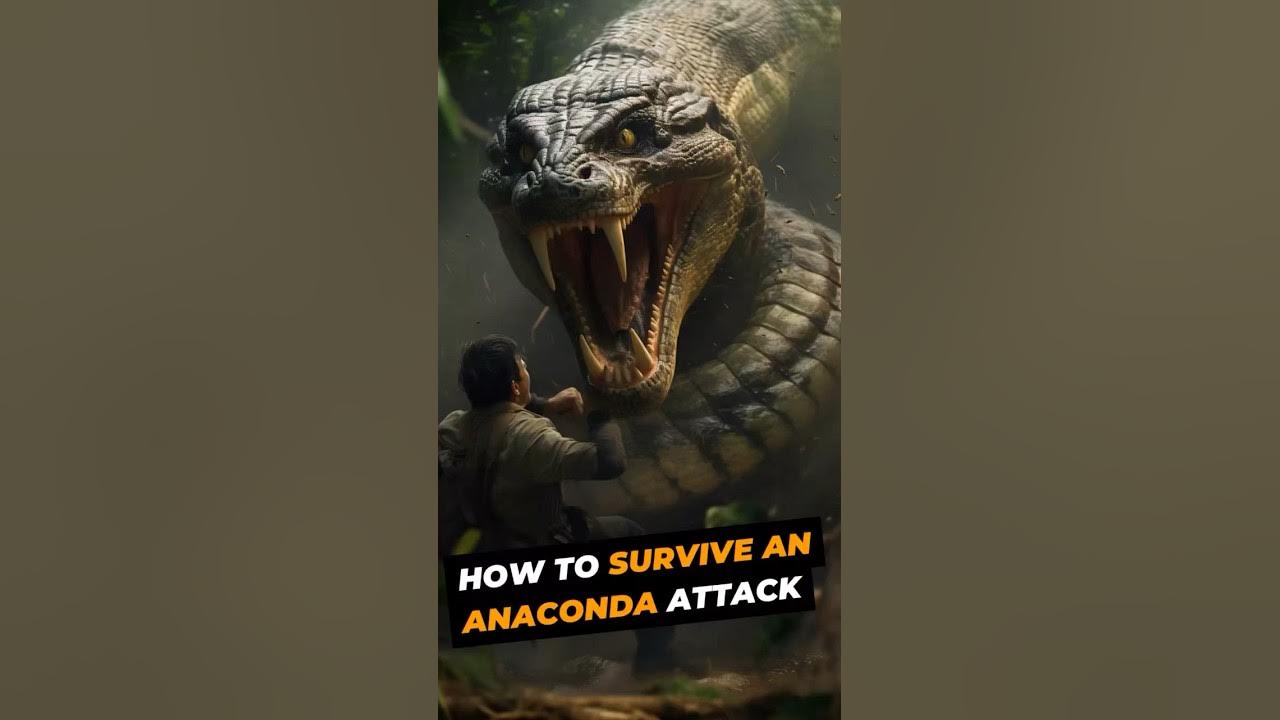How to Survive an Anaconda Attack. #anaconda #attack #survival #howto # ...