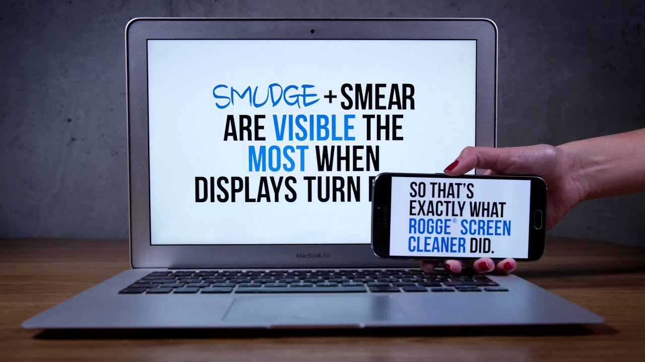Rogge "The Smudgy Screen Ad" for Laptop, PC and Flat TV - YouTube