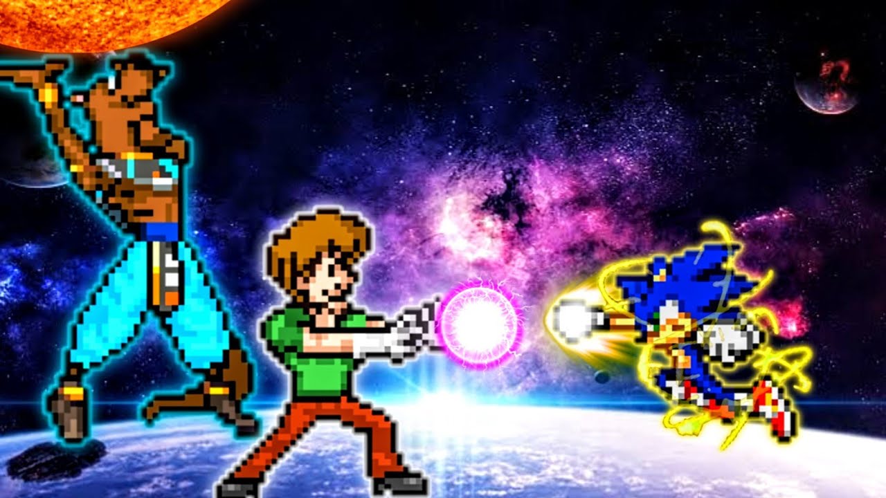 Shaggy MUI V2 OP & Scooby Doo God of Destruction V2 OP VS Sonic Chaos ...