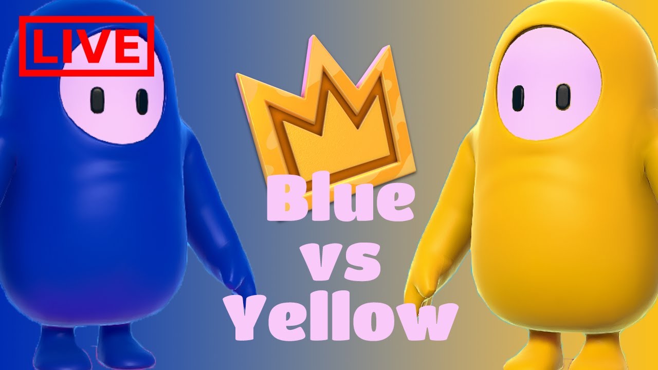 Color Wars: Blue vs Yellow - YouTube