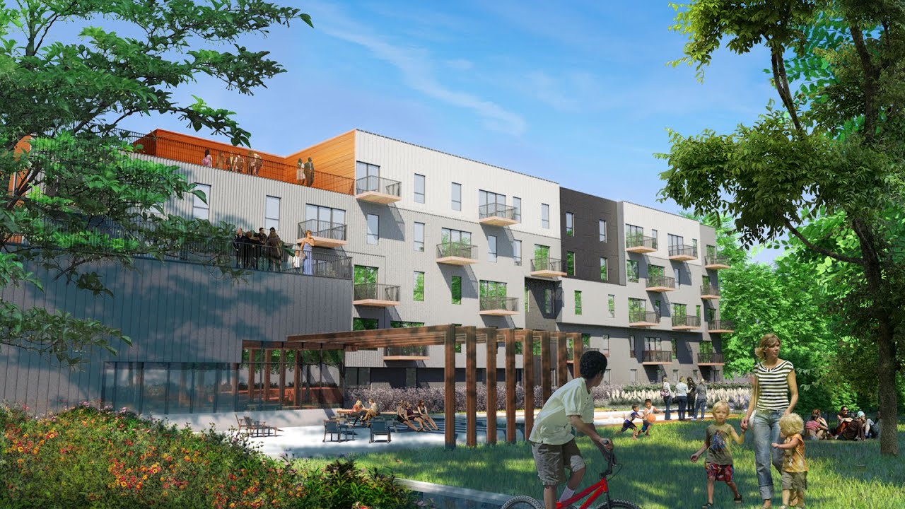 Wilson Gardens Multi-generational Veterans Housing, Natick, MA - YouTube