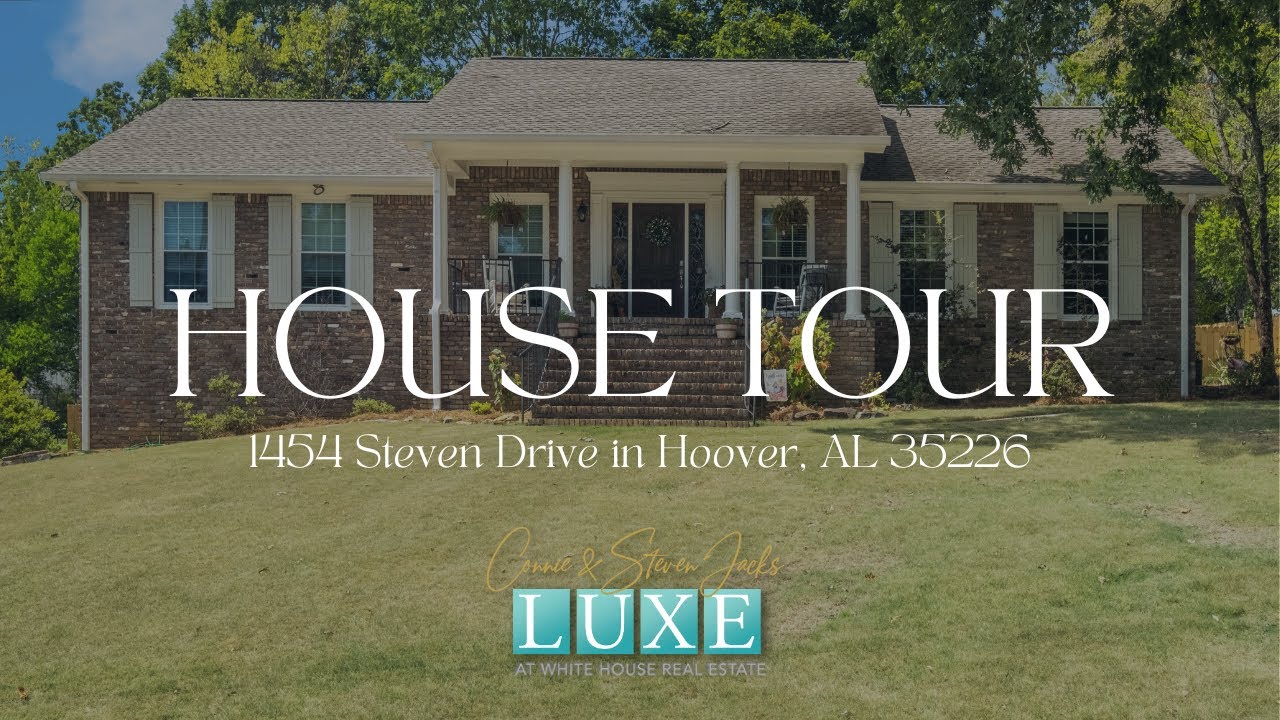 Home Tour of 1454 Steven Drive in Hoover, AL 35226 - YouTube
