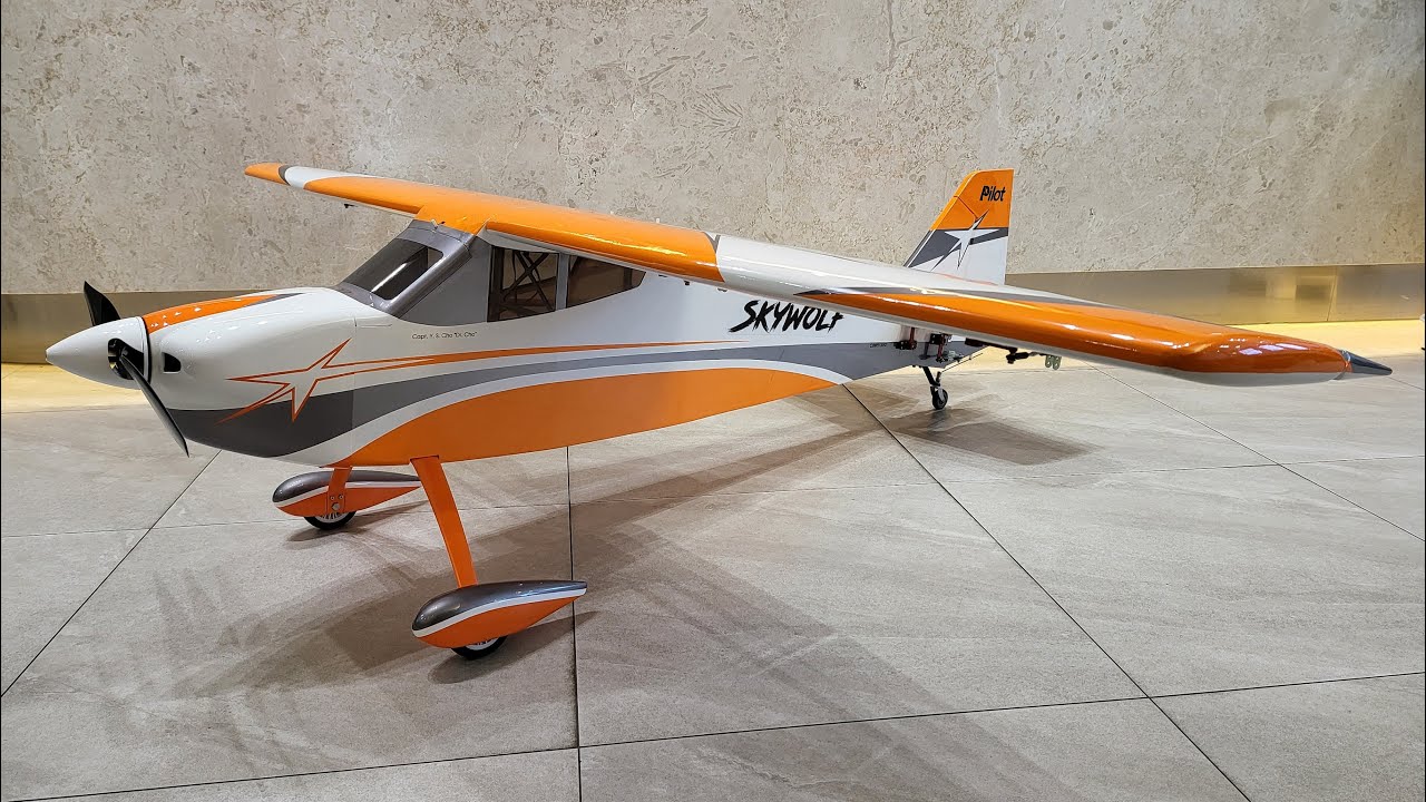 Pilot-RC Skywolf V2 73" - Maiden Flight - YouTube