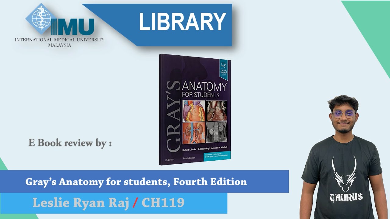 Book Review: Gray's Anatomy for Students - YouTube