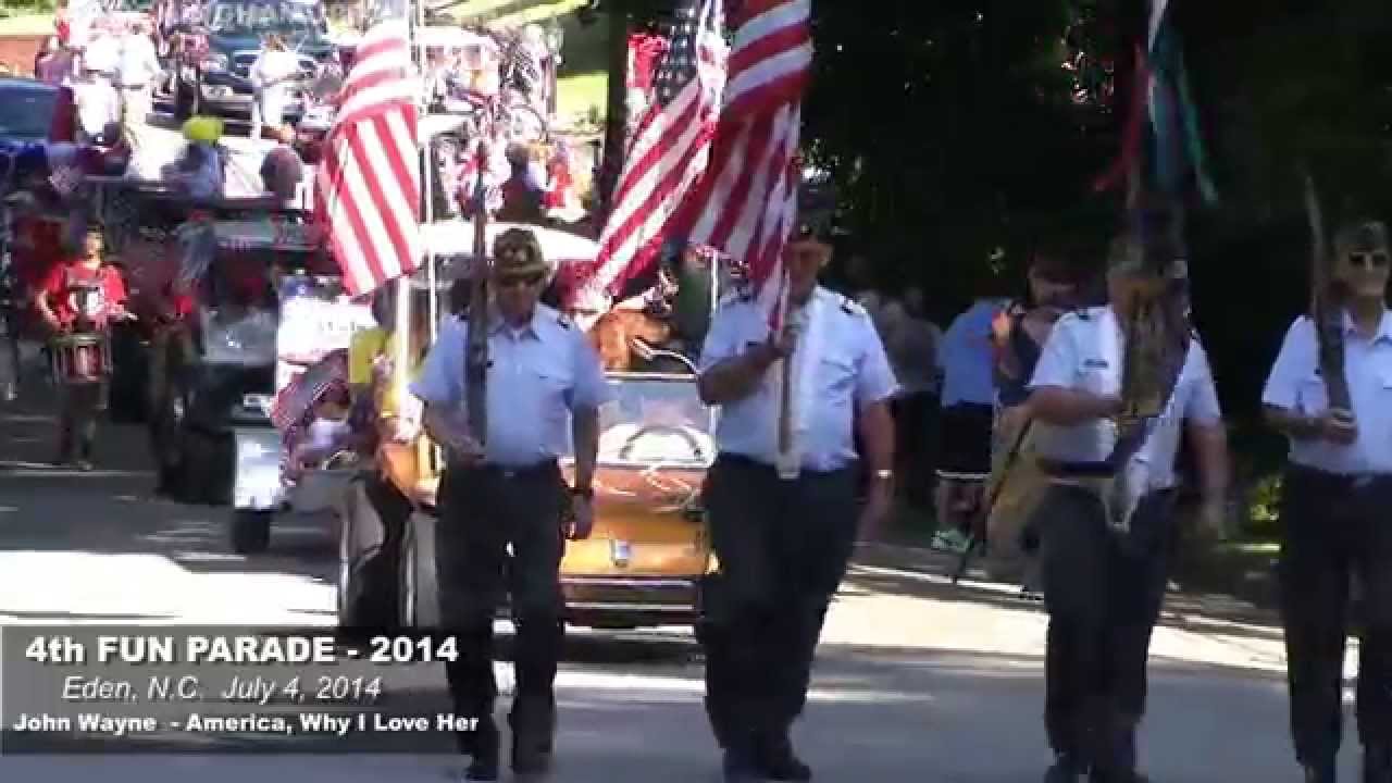 4th FUN PARADE 2014 - Eden, NC - YouTube
