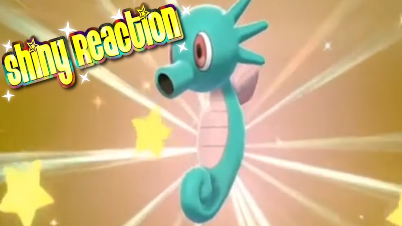 Shiny Horsea Pokemon Sword Shield - YouTube