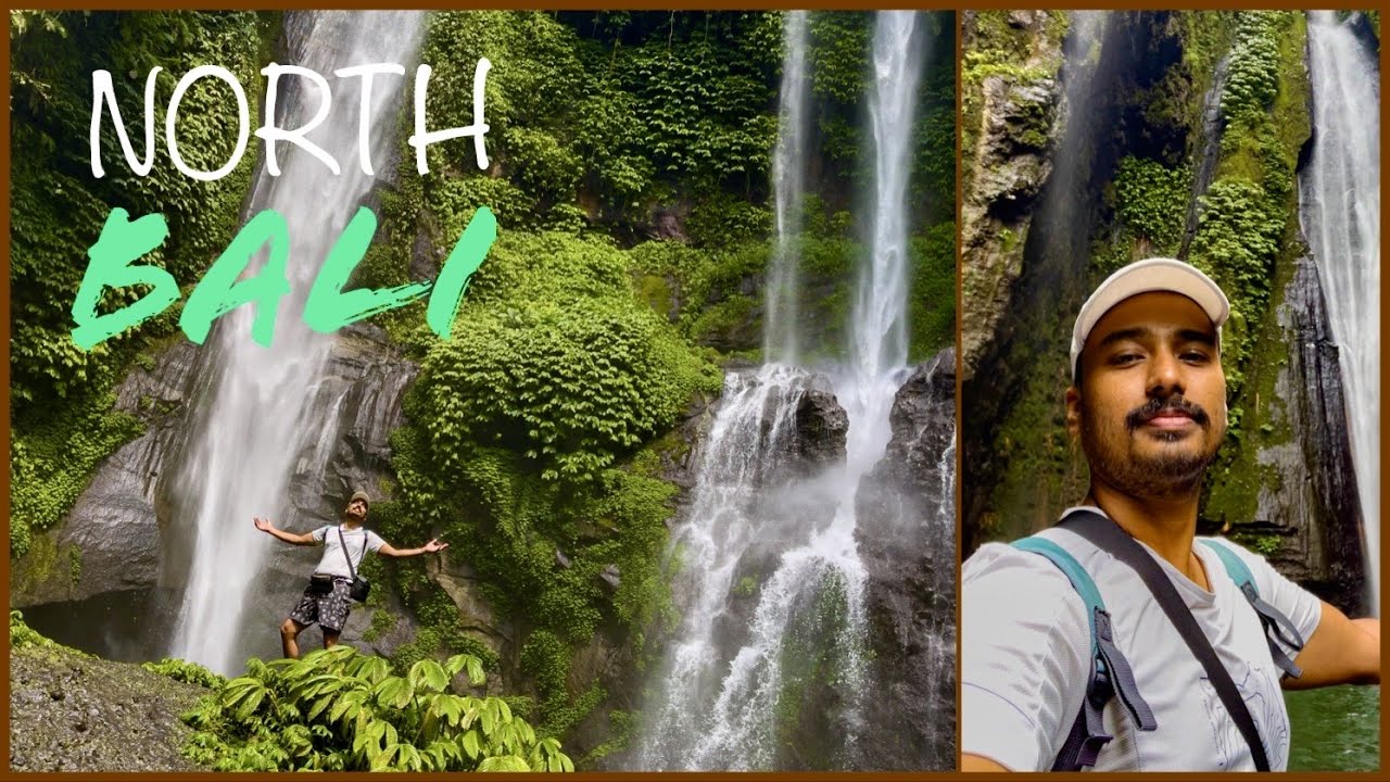 North Bali, Gitgit Waterfall Sekumpul Waterfall, Twin lake viewpoint in 4K - YouTube