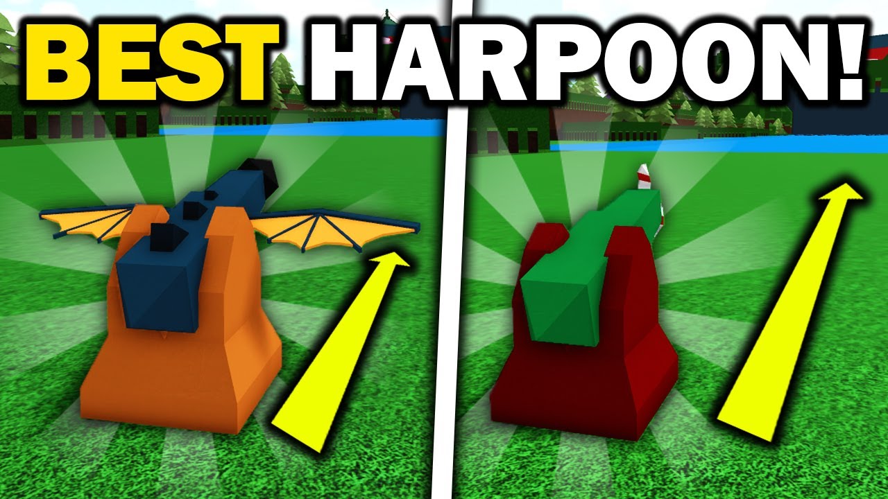How to get ALL HARPOONS!! | Build a boat for Treasure ROBLOX - YouTube