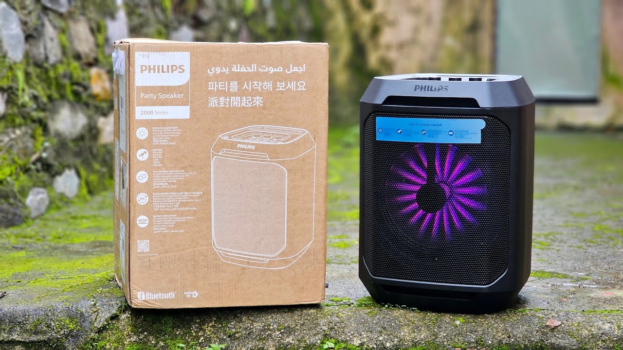 New Philips TAX2208 Bluetooth Party Speaker⚡️Unboxing Review⚡️30W ...