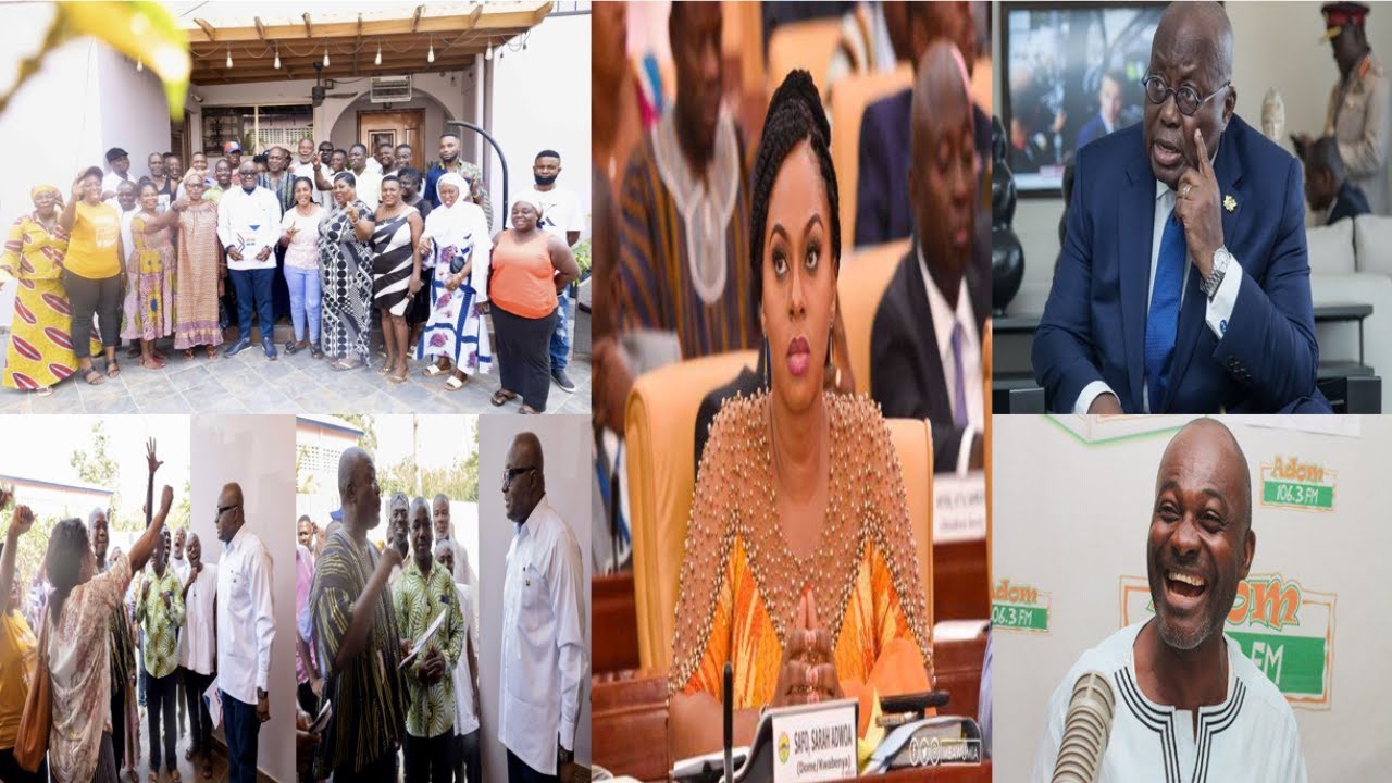 Delegates snub Adwoa Sarfo, pick forms for Oquaye Jnr - YouTube