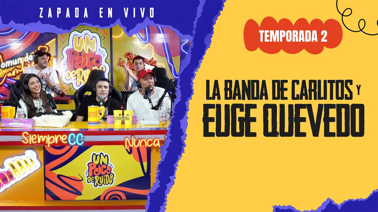 LBC Y EUGENIA QUEVEDO / Zapada EN VIVO en UN POCO DE RUIDO ! - YouTube ...