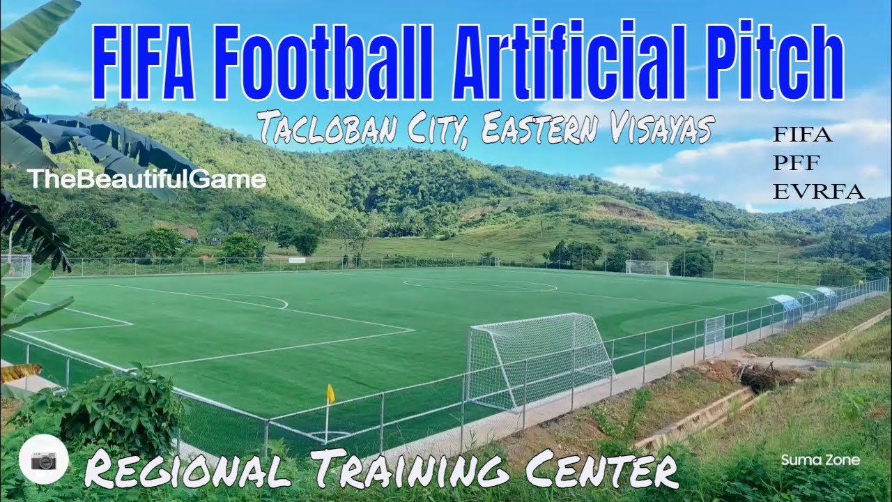 FIFA Football Pitch in Tacloban City | Football Aerial View #FIFA #PFF ...