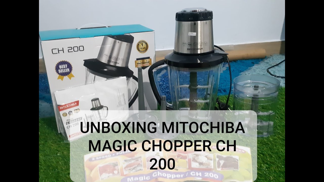 UNBOXING MITOCHIBA MAGIC CHOPPER CH 200 - YouTube