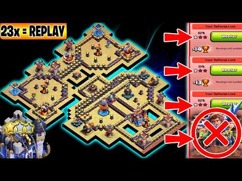 ONLY 1 STAR TH18 LEGEND BASE + REPLAY | TH18 WAR BASE ANTI 1 STAR | ONLY 1 STAR TH18 LEGEND LEAGUE