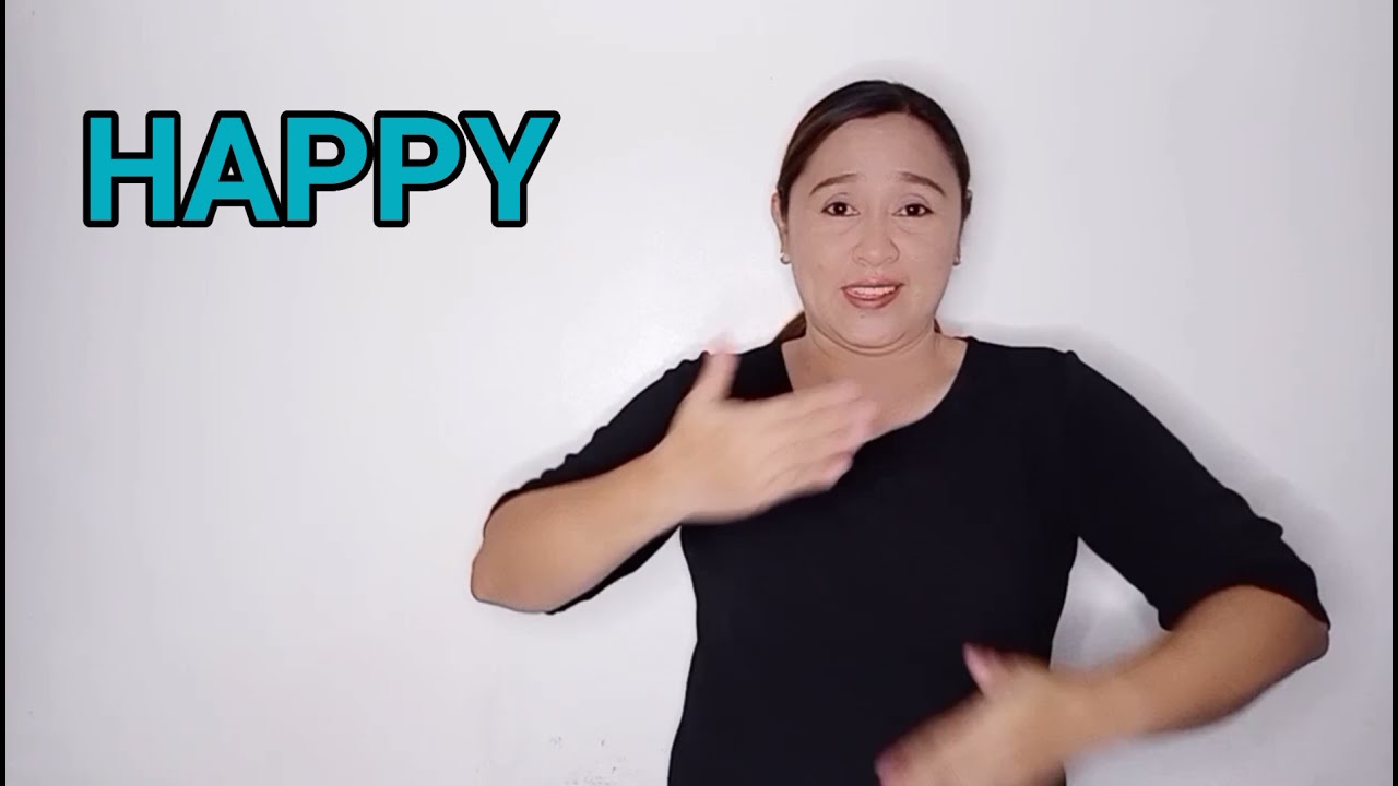 Basic words in Filipino Sign Language @HAND TALKS #signlanguage - YouTube