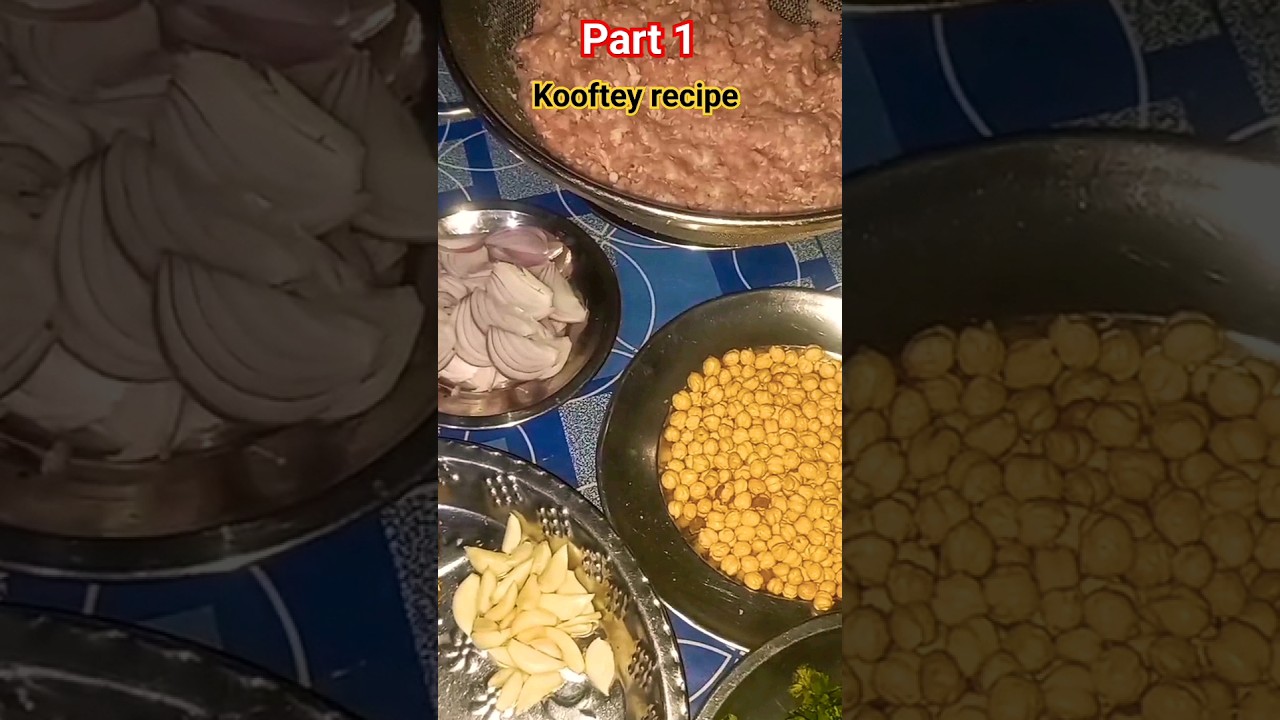 Kooftey recipe 😋 PART 1#kuftey #cookingvlog #foodvlog #koftarecipe # ...