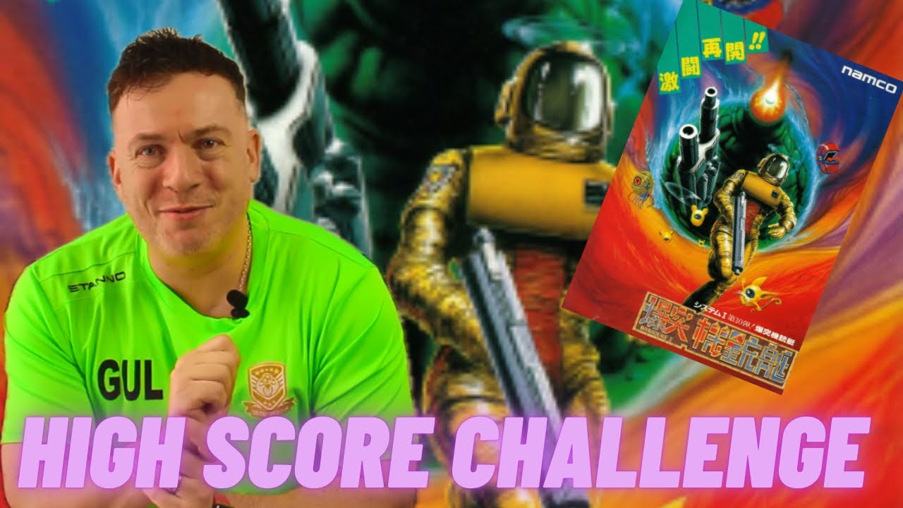 Baraduke (Namco, 1985) - High Score Challenge - YouTube