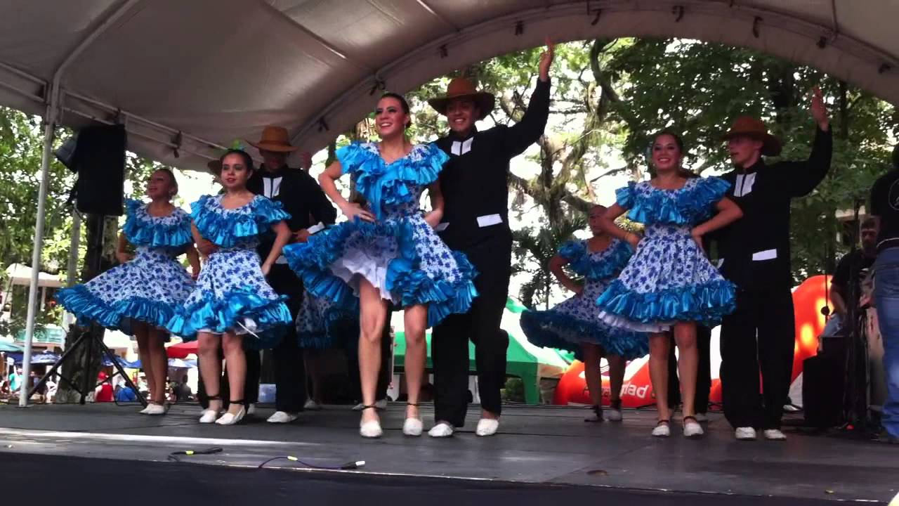 Joropo - Danza llanera - Atradanza Juvenil - YouTube