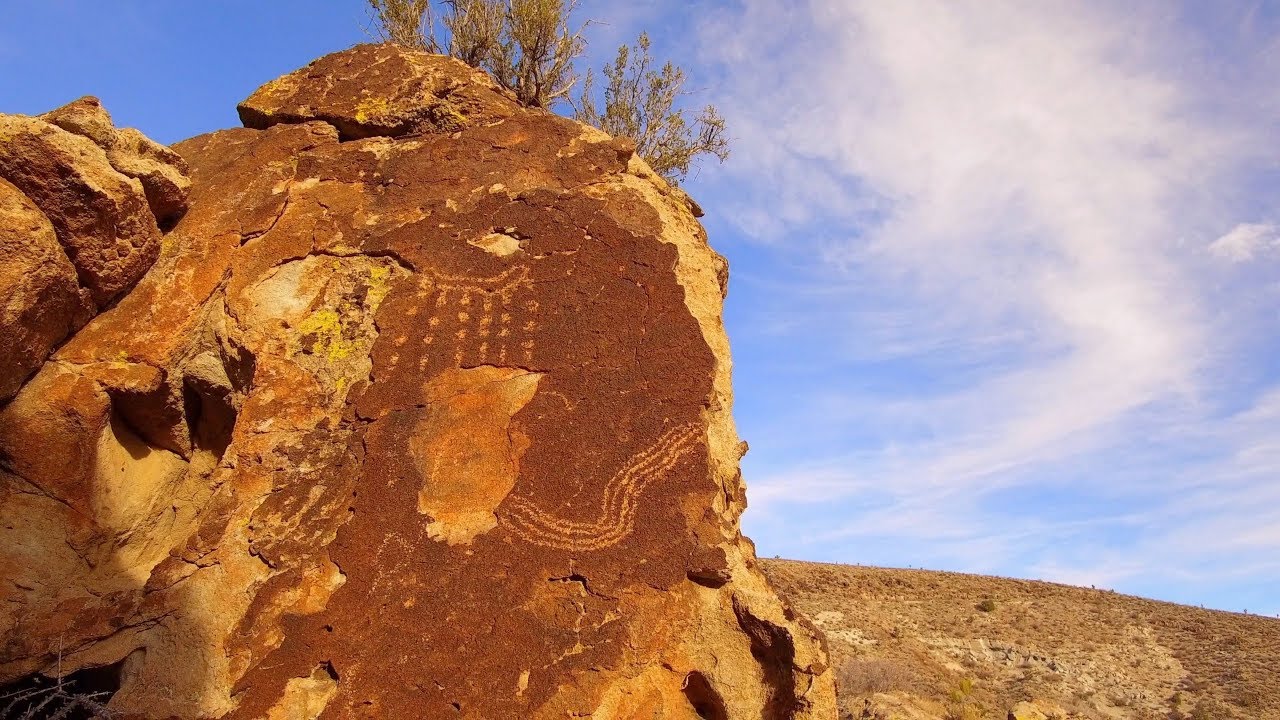 Ancient Petroglyphs-The Shooting Gallery, Lincoln County, NV - YouTube