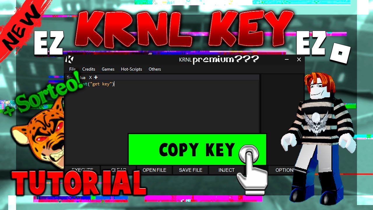 Asi se obtiene la KEY para KRNL ROBLOX🤯😈 (Tutorial facil) - YouTube