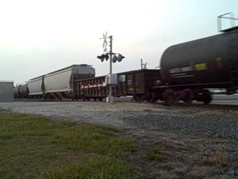 NS 6747 (SD60I) East By Reddick, IL - RS3L - YouTube