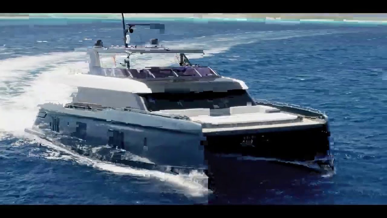 Rafael Nadal's yacht 80 Sunreef Power Great White - YouTube
