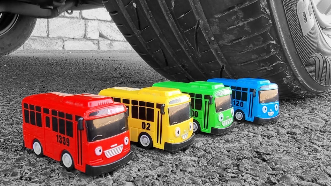 Crushing Things With Car 1 HOUR ASMR Compilation | Running over Slime ...