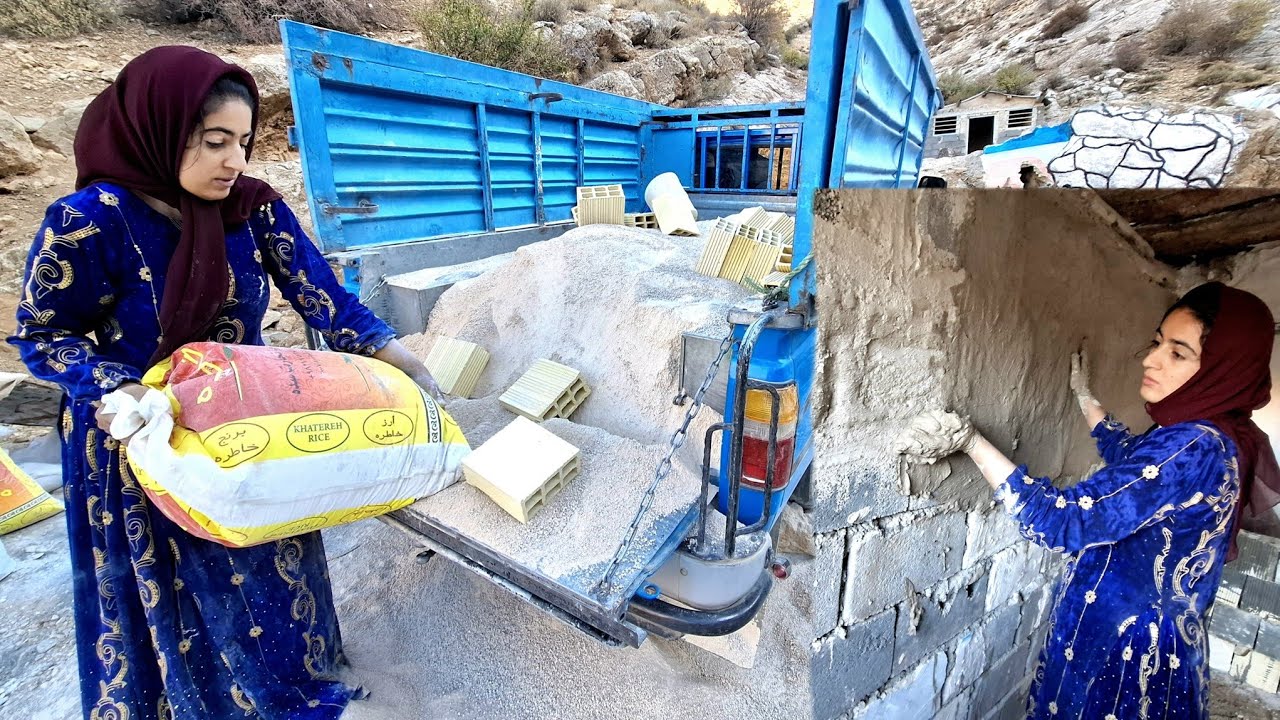 Narges is happy to see the operator's help for her house. - YouTube