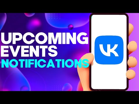 How to Show Only Important Upcoming Events Notifications on Vk App on Android or iphone IOS