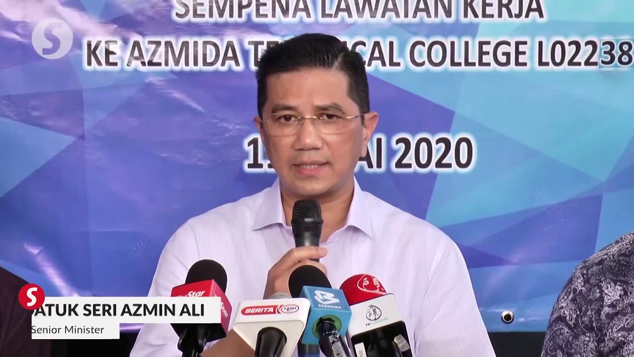 LAWATAN KERJA YB DATUK SERI MOHAMED AZMIN ALI KE AZMIDA TECHNICAL ...