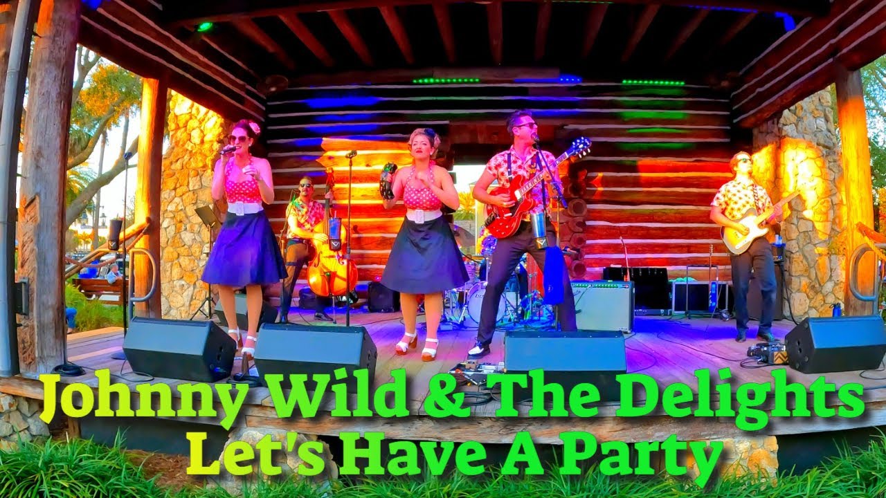 Johnny Wild and The Delights in The Villages 🎸 Let's Have A Party - YouTube
