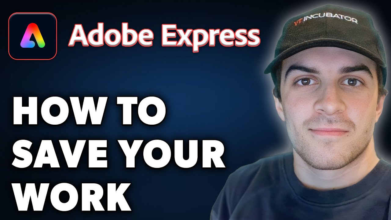 How to Save Your Work in Adobe Express (Full 2024 Guide) - YouTube