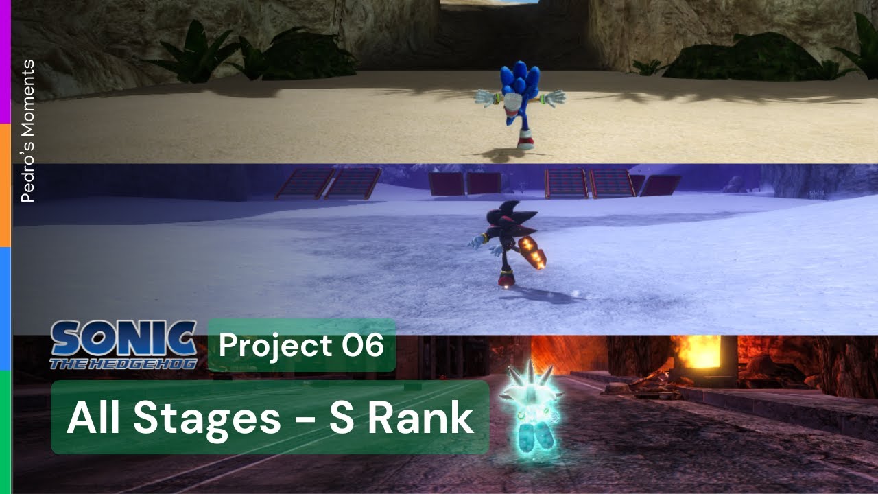 All Stages (S Rank) | Sonic Project 06 - Silver Patch Release 1.4 - YouTube